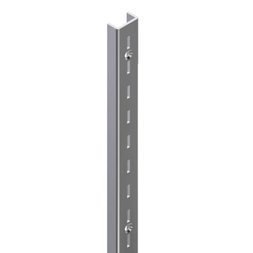 HEAVY DUTY SINGLE SLOT WALL STANDARD, 6" Holes – Supreme Display Inc.